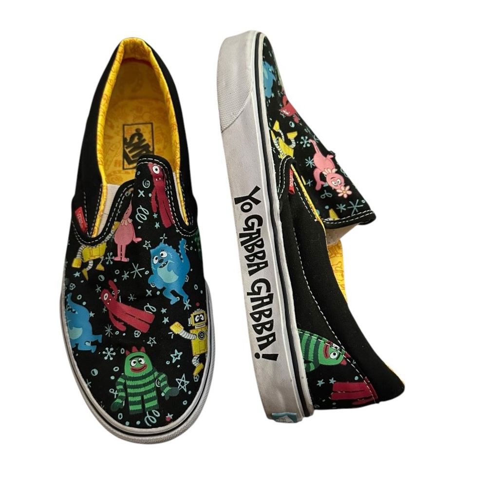 Vans Slip On Rare Yo Gabba Gabba Brobee Muno Plex Dj … - Gem